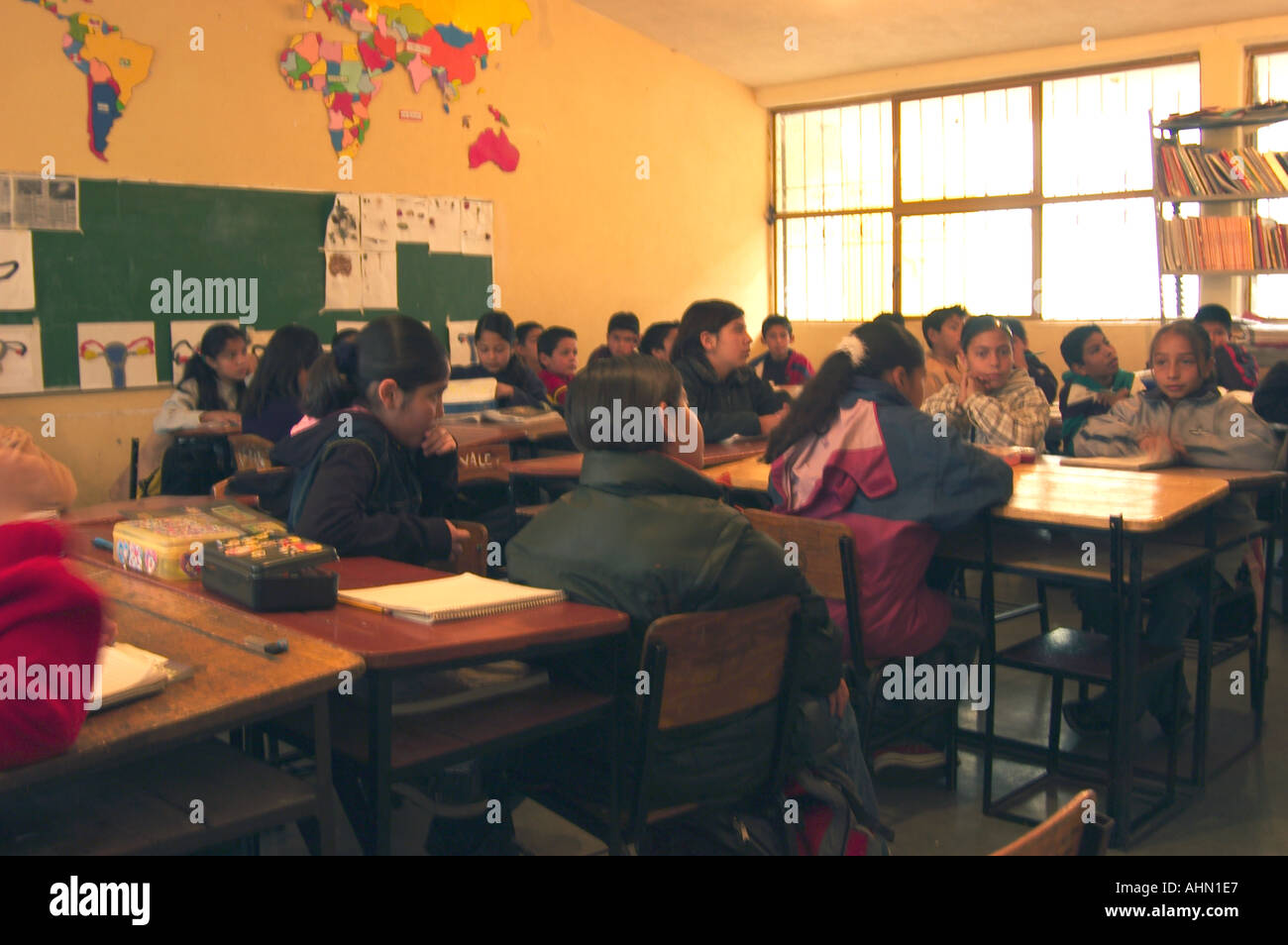 classroom in Mexico Stock Photo - Alamy