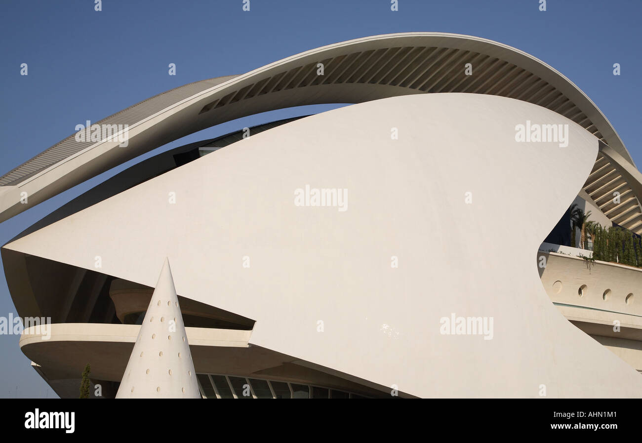 Opera House by Architect Calatrava, Arts and Science City, Valencia ...