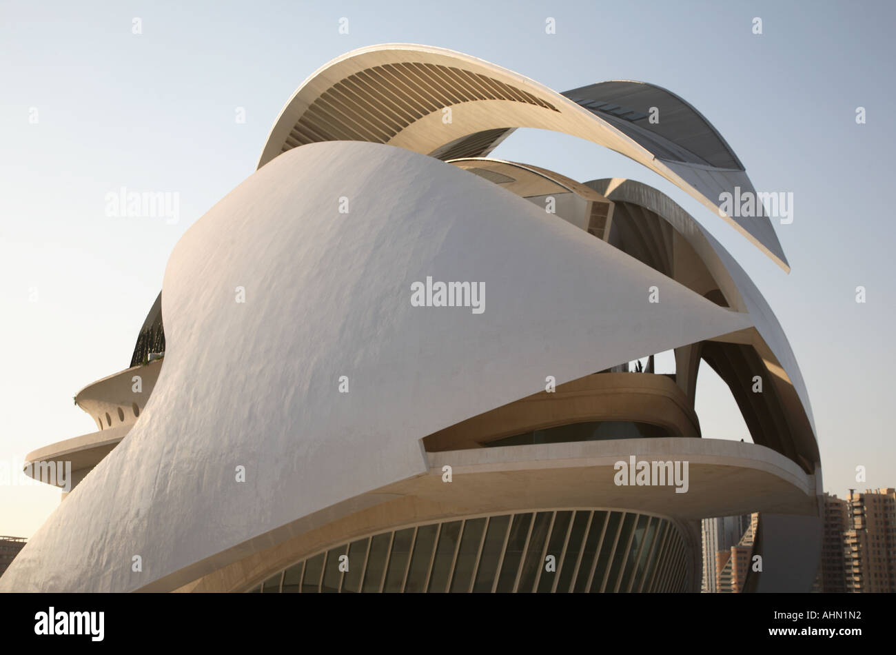 Opera House by Architect Calatrava, Arts and Science City, Valencia ...