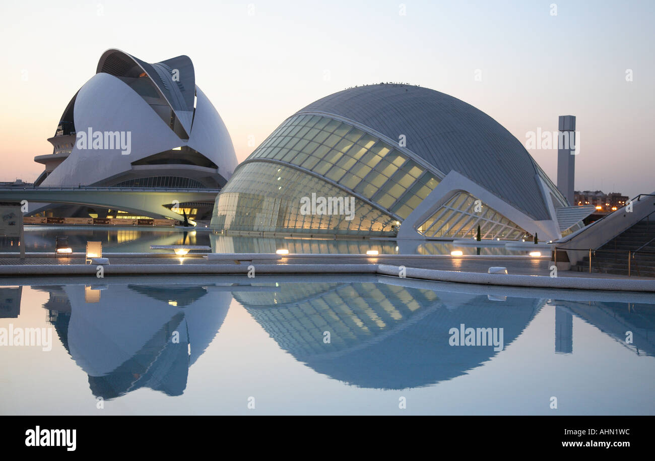 Opera House and IMAX Cinema, Arts and Science City from Architect ...