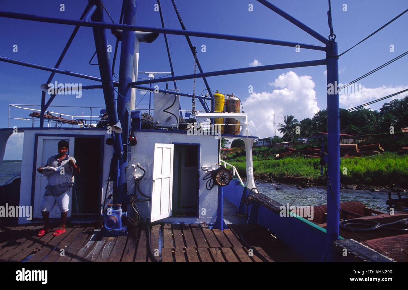 deck of ship Stock Photo - Alamy