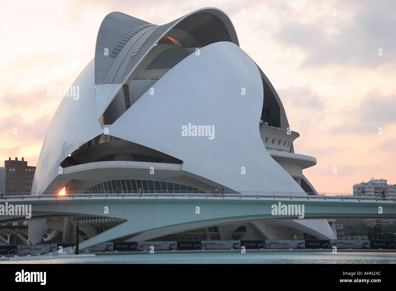 Opera House from Architect Calatrava, Arts and Science City, Valencia ...