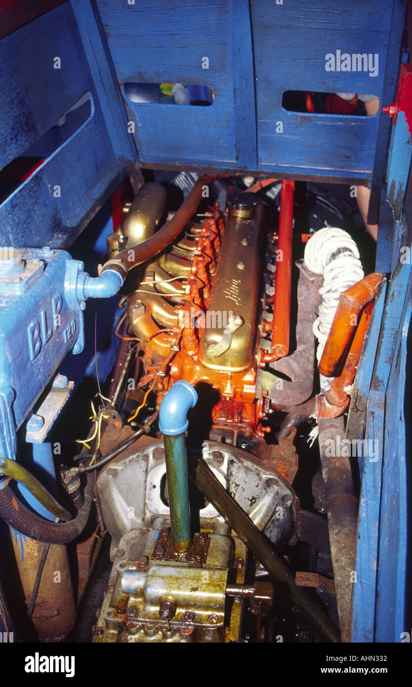 engine of a ship Stock Photo - Alamy