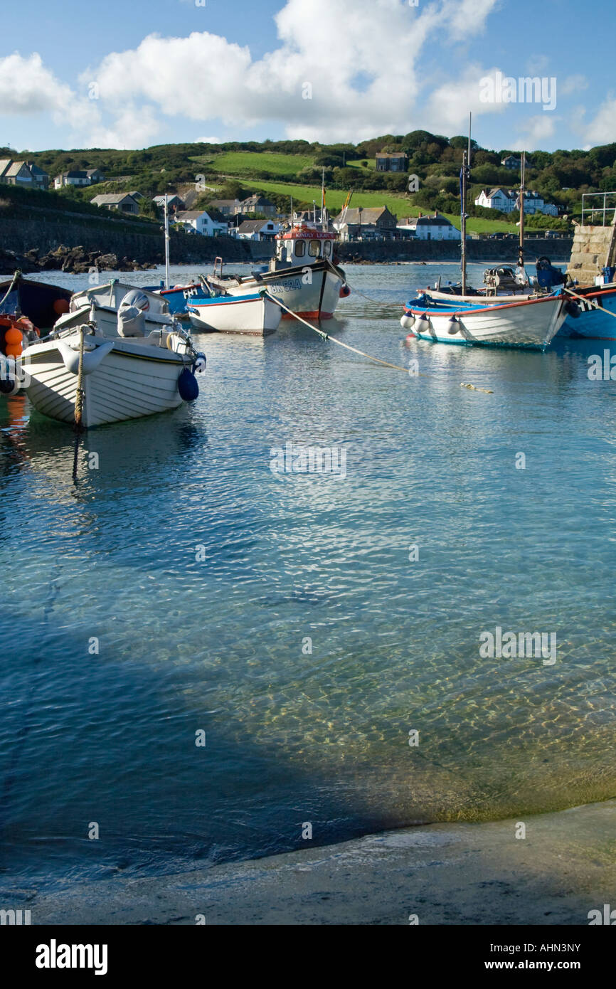 Coverack harbour, Cornwall Stock Photo - Alamy