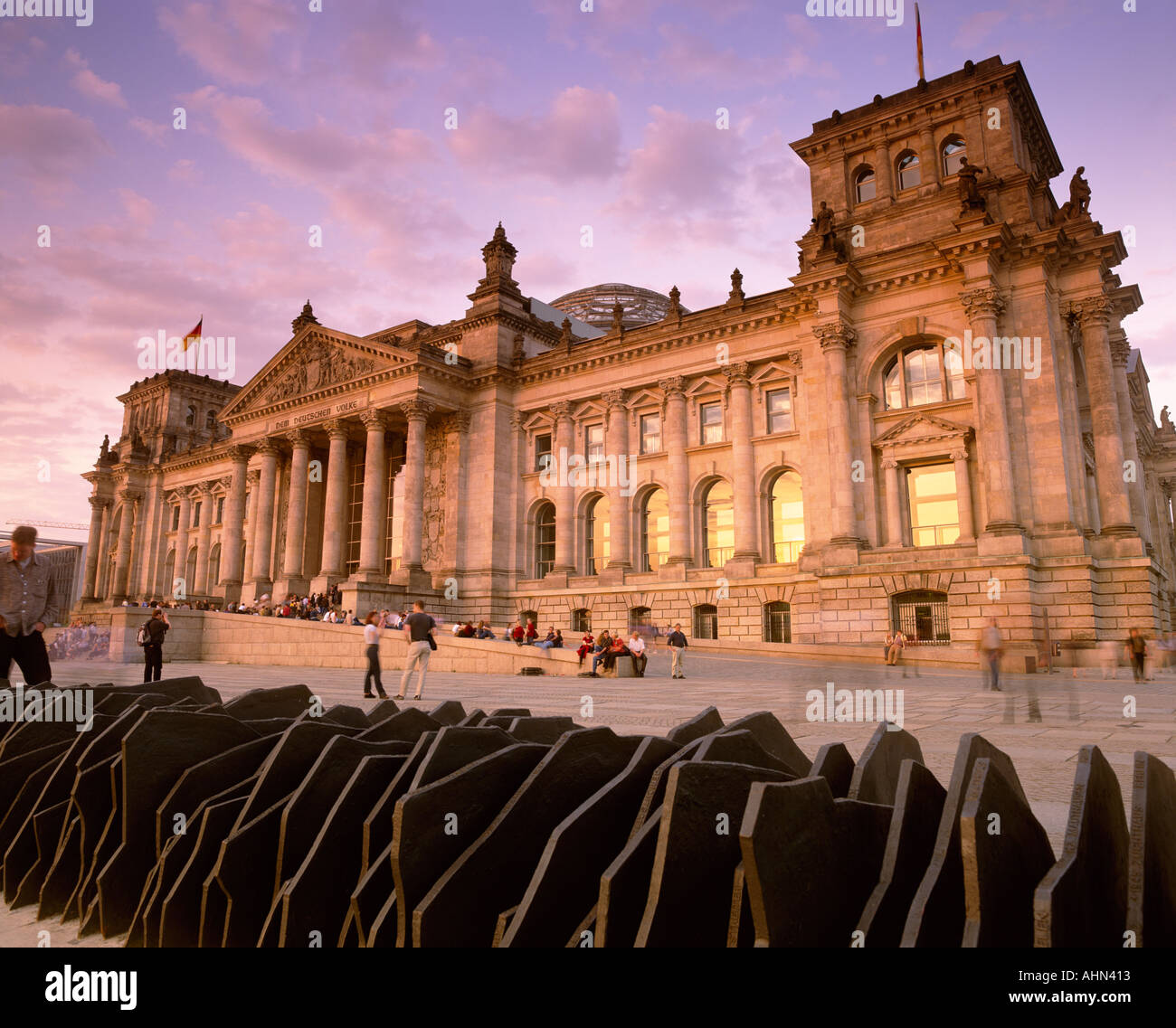 Norman Foster Dome over the Reichstag Parliament Building Berlin ...