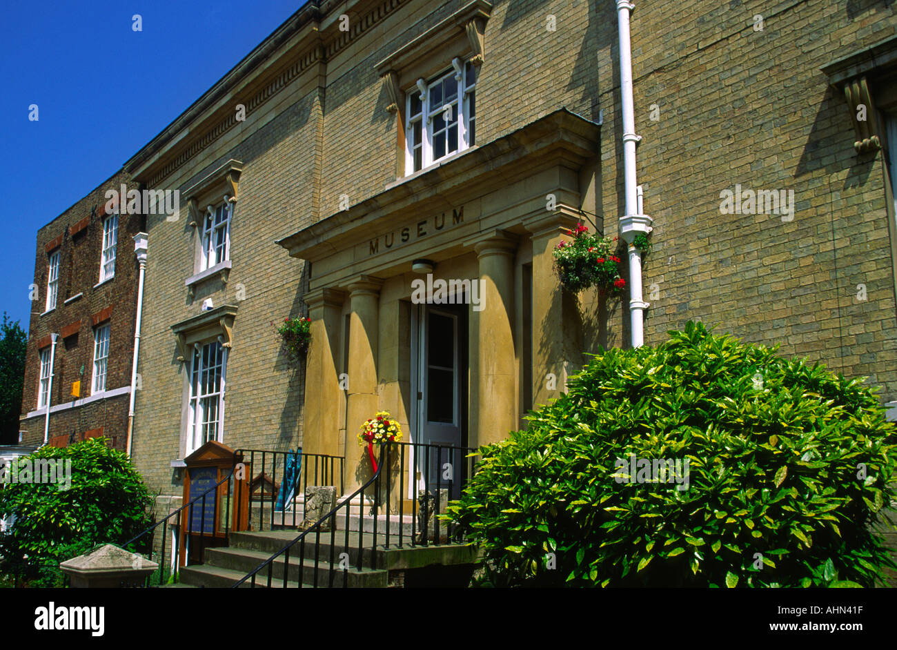 Wisbech and Fenland Museum Wisbech Cambridgeshire England Stock Photo ...