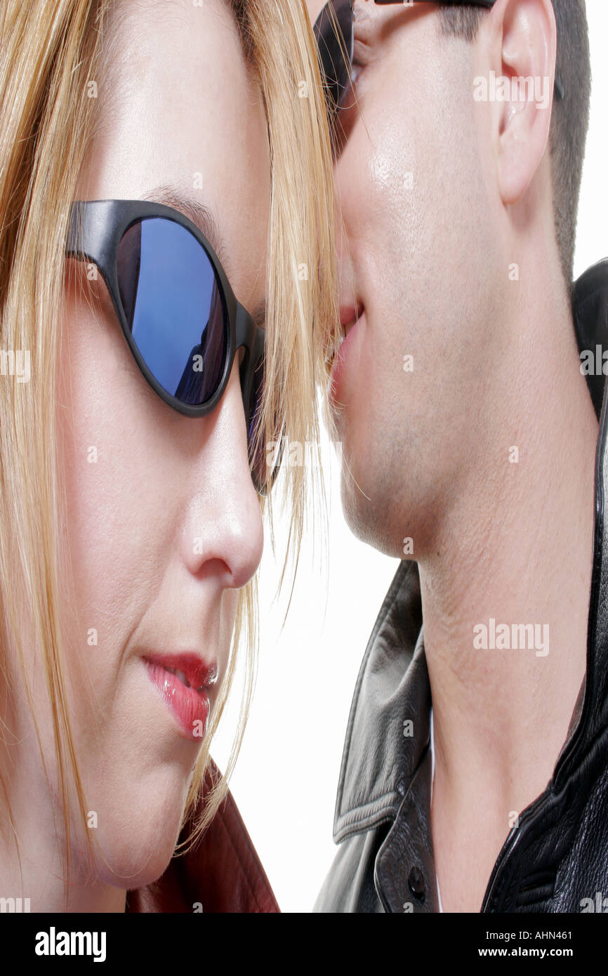 portrait of man and a woman Stock Photo - Alamy