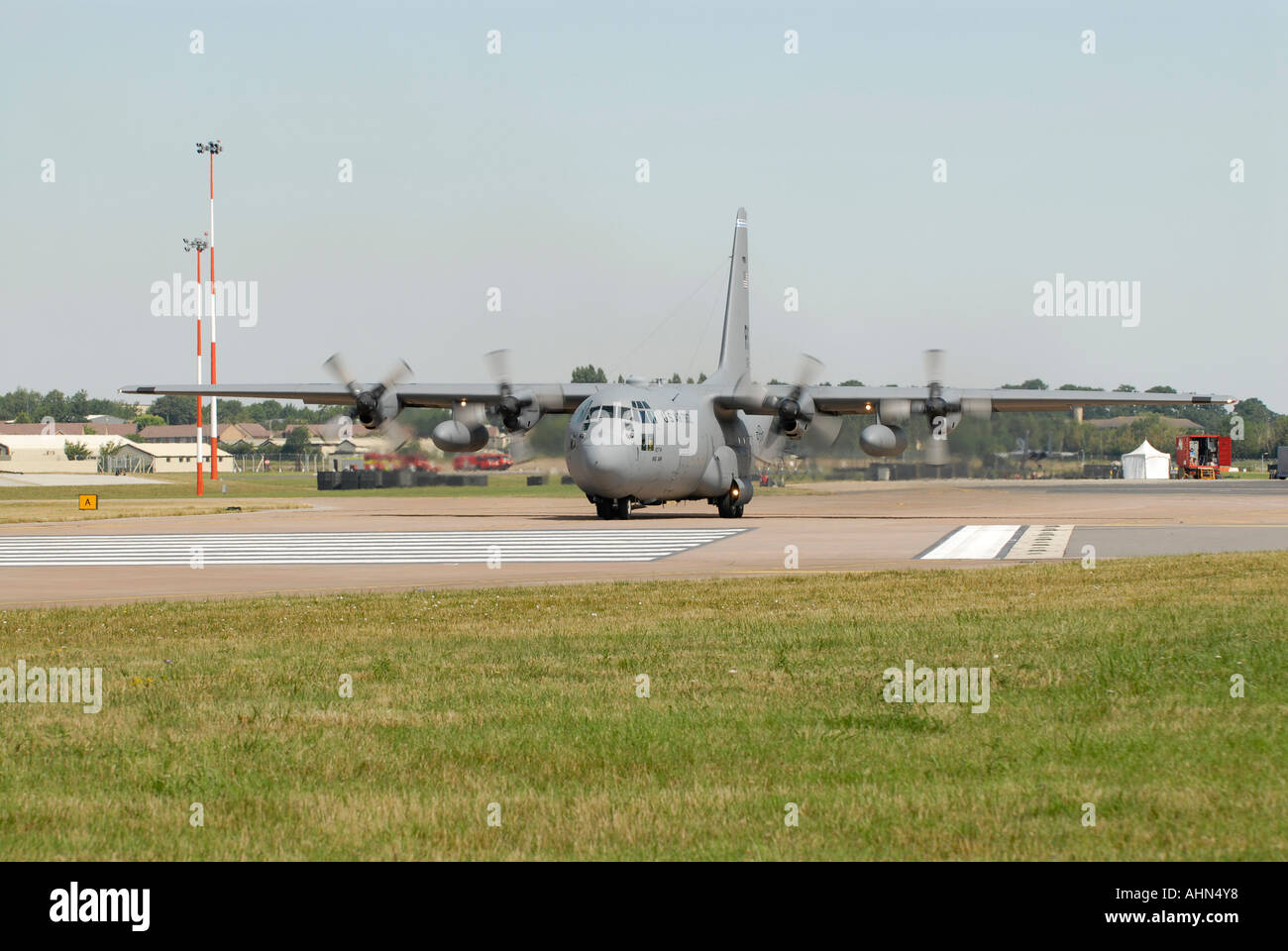 Lockheed C 130 Hercules USAF RIAT 2006 Fairford Gloucestershire Stock ...