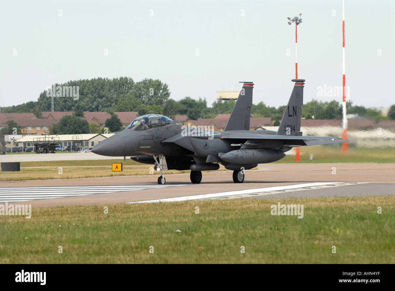 F 15 Eagle USAF RIAT 2006 Fairford Gloucestershire Stock Photo - Alamy