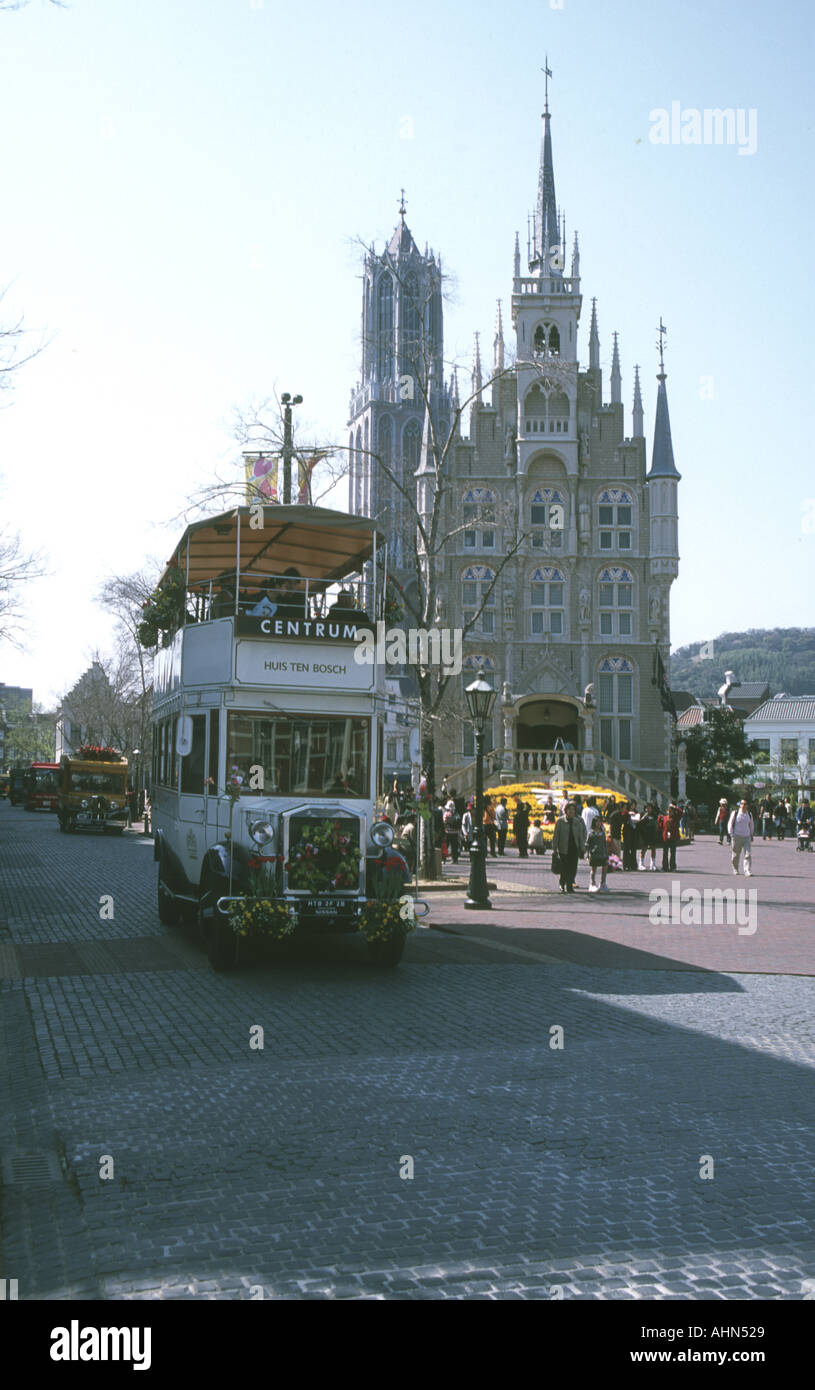 Huis ten Bosch Dutch theme park Japan Stock Photo - Alamy