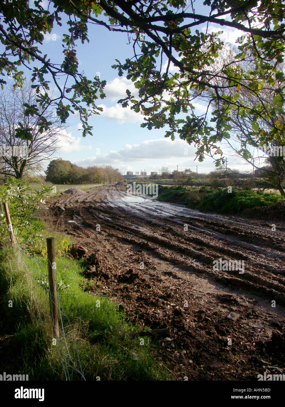 Earthworks in progress Stock Photo - Alamy