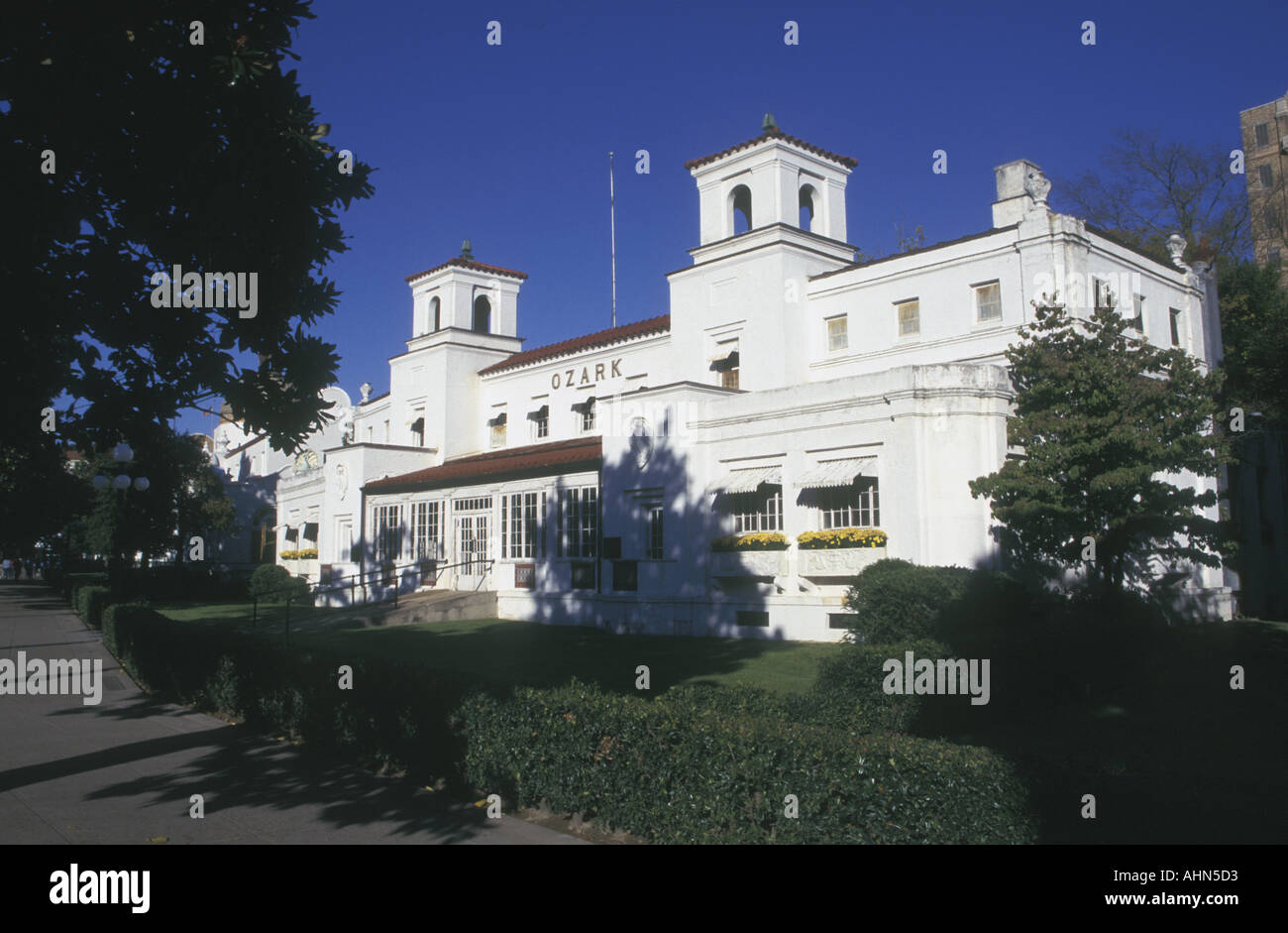 Bathhouse row hot springs arkansas hi-res stock photography and images ...