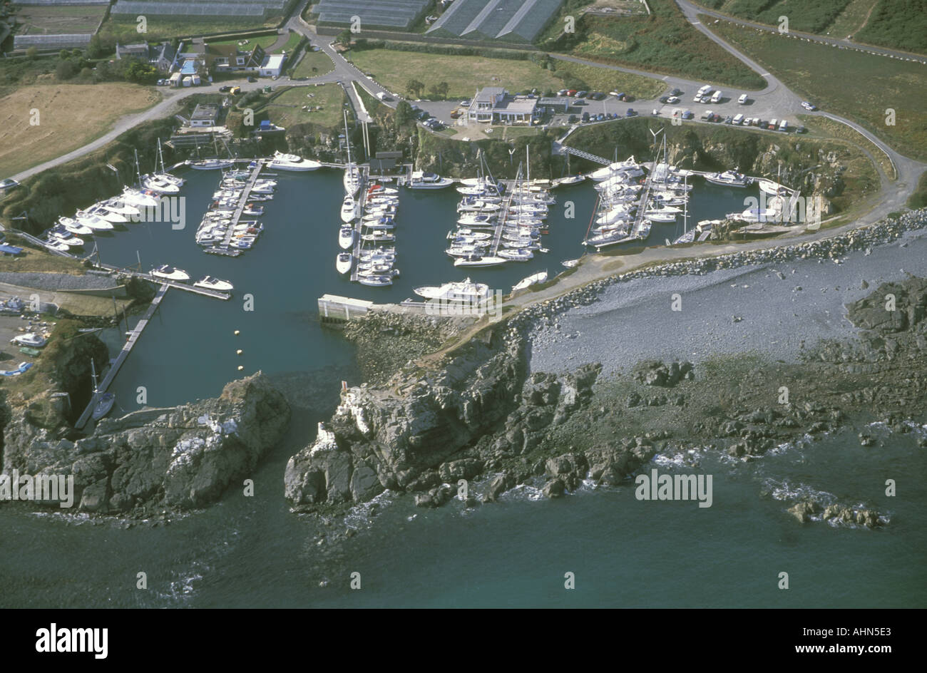 Aerial view of guernsey hi-res stock photography and images - Alamy