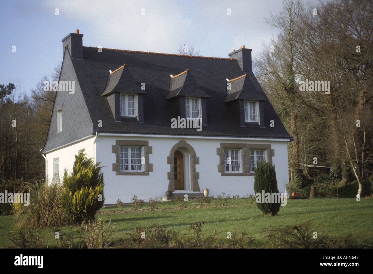 Gite, Brittany, France Stock Photo - Alamy