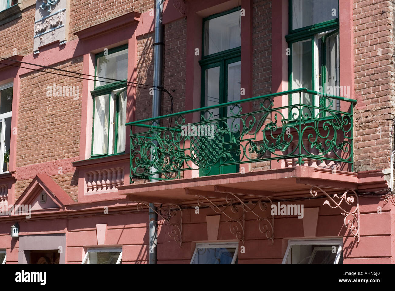 Windows and balcony Stock Photo - Alamy