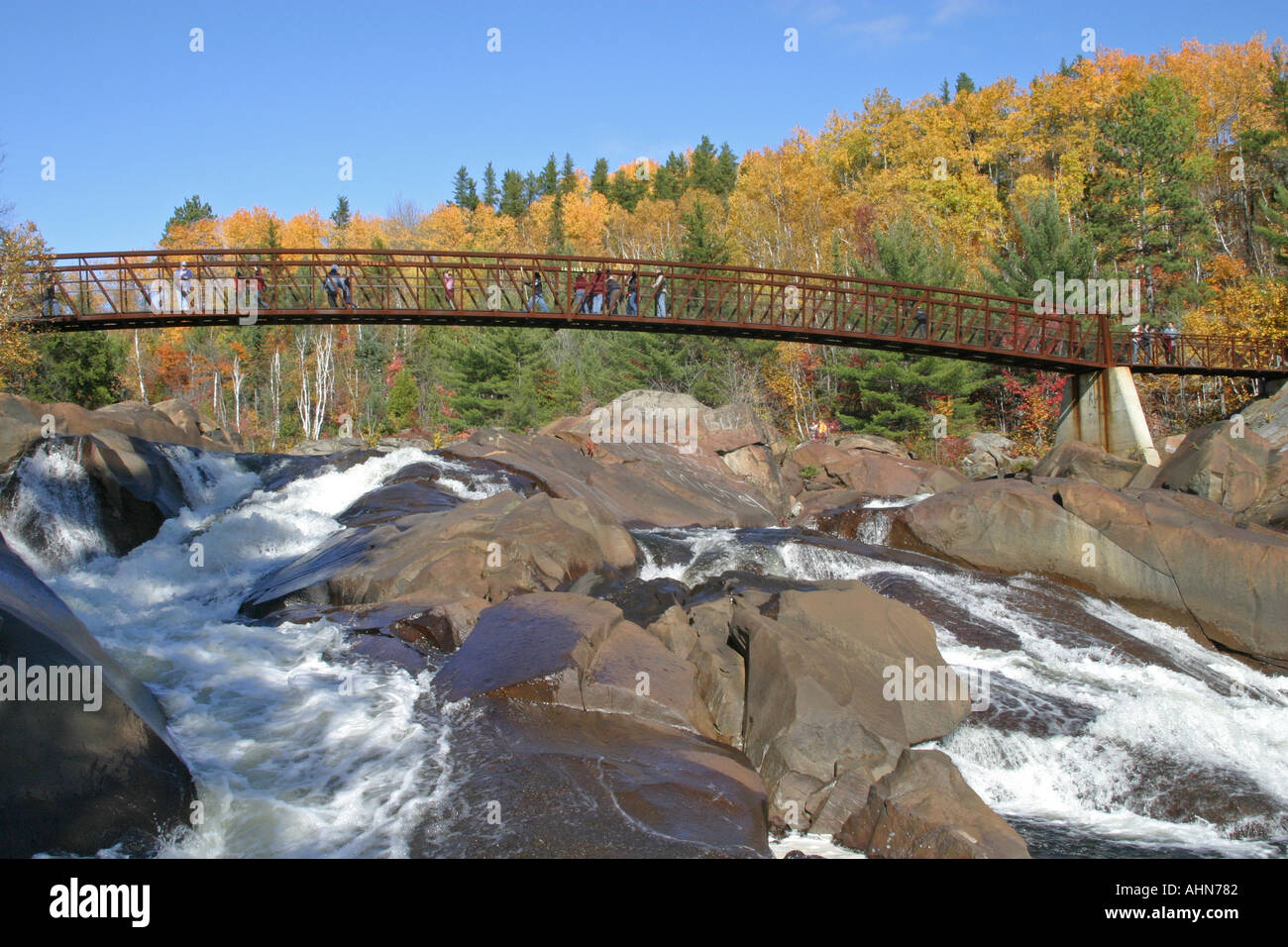 Rapids bridge hi-res stock photography and images - Alamy