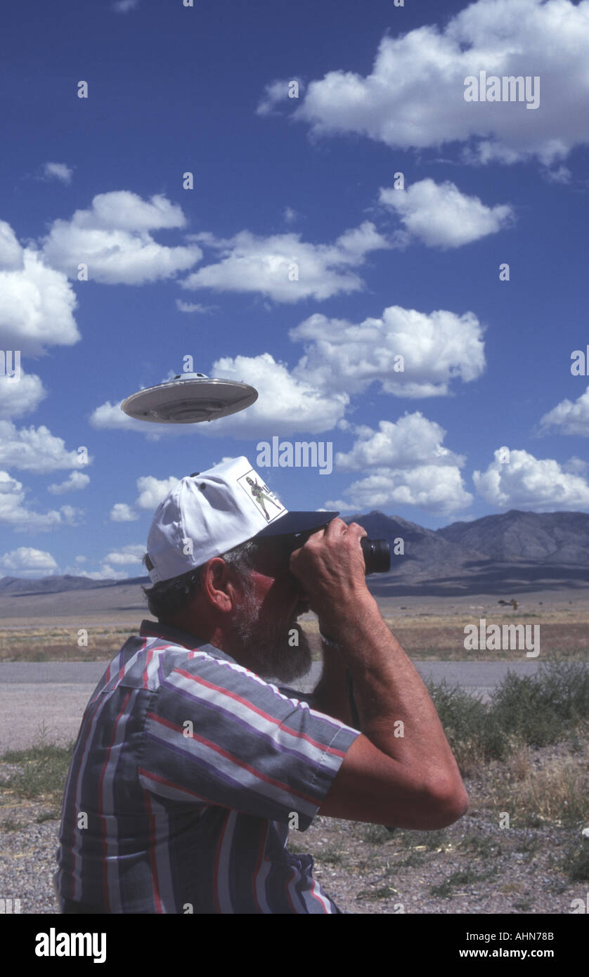 Rachel nevada ufo hi-res stock photography and images - Alamy