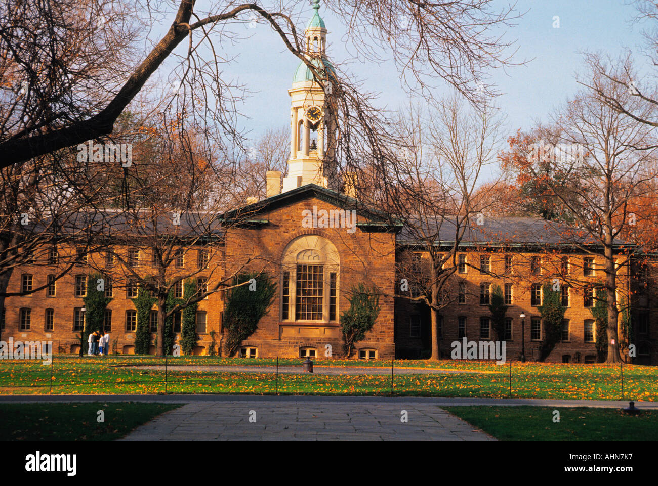Princeton New Jersey Princeton University Campus Nassau Hall USA Stock ...