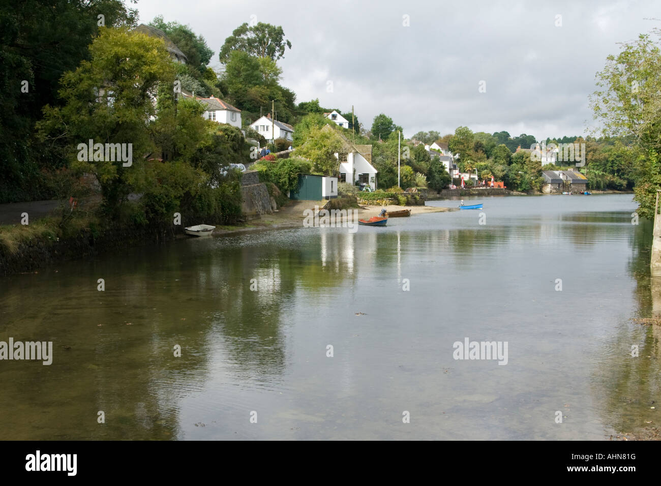The Helford river Stock Photo - Alamy
