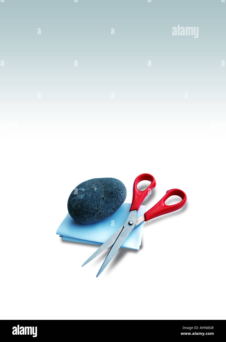 Paper scissors rock Stock Photo - Alamy