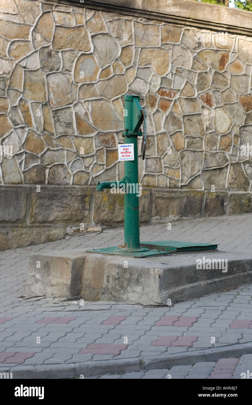 Architecture of Przemysl, Hydrant, Water-house Stock Photo - Alamy