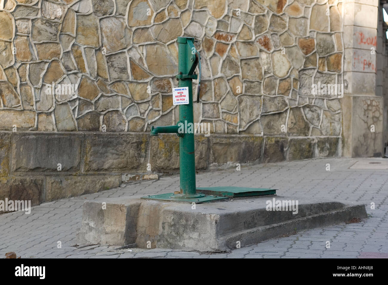 Architecture of Przemysl, Hydrant, Water-house Stock Photo - Alamy