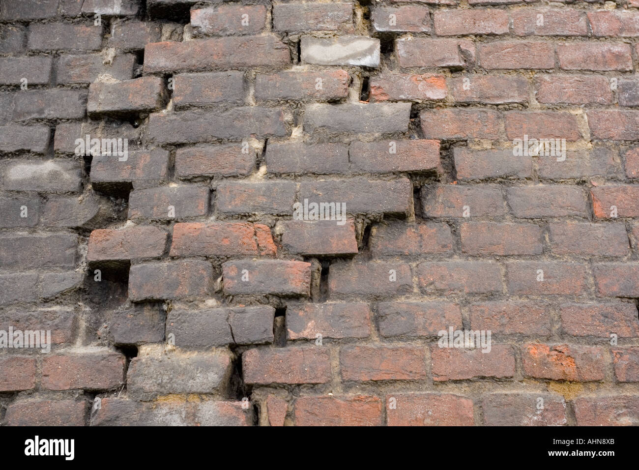 Weathered brick wall pattern Stock Photo - Alamy