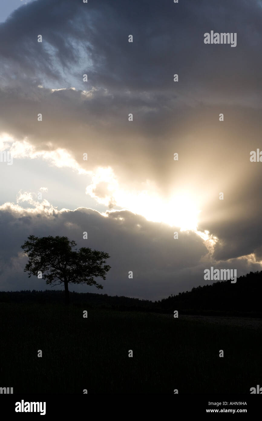 Cloud silver lining landscape hi-res stock photography and images - Alamy