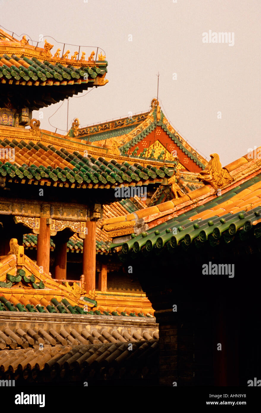 Shenyang Imperial Palace where Qing dynasty founders first ruled Stock ...