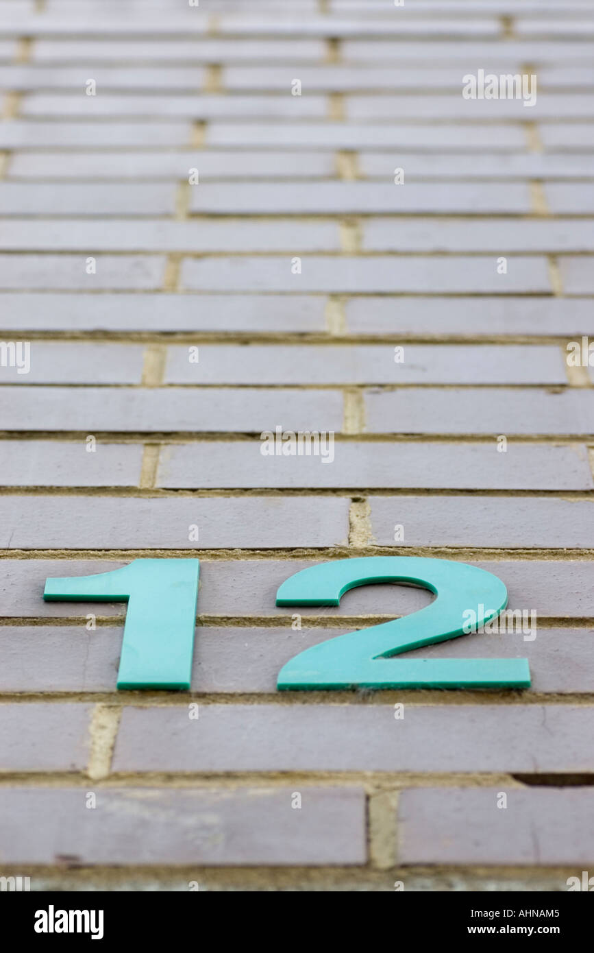 Number 12 hi-res stock photography and images - Alamy
