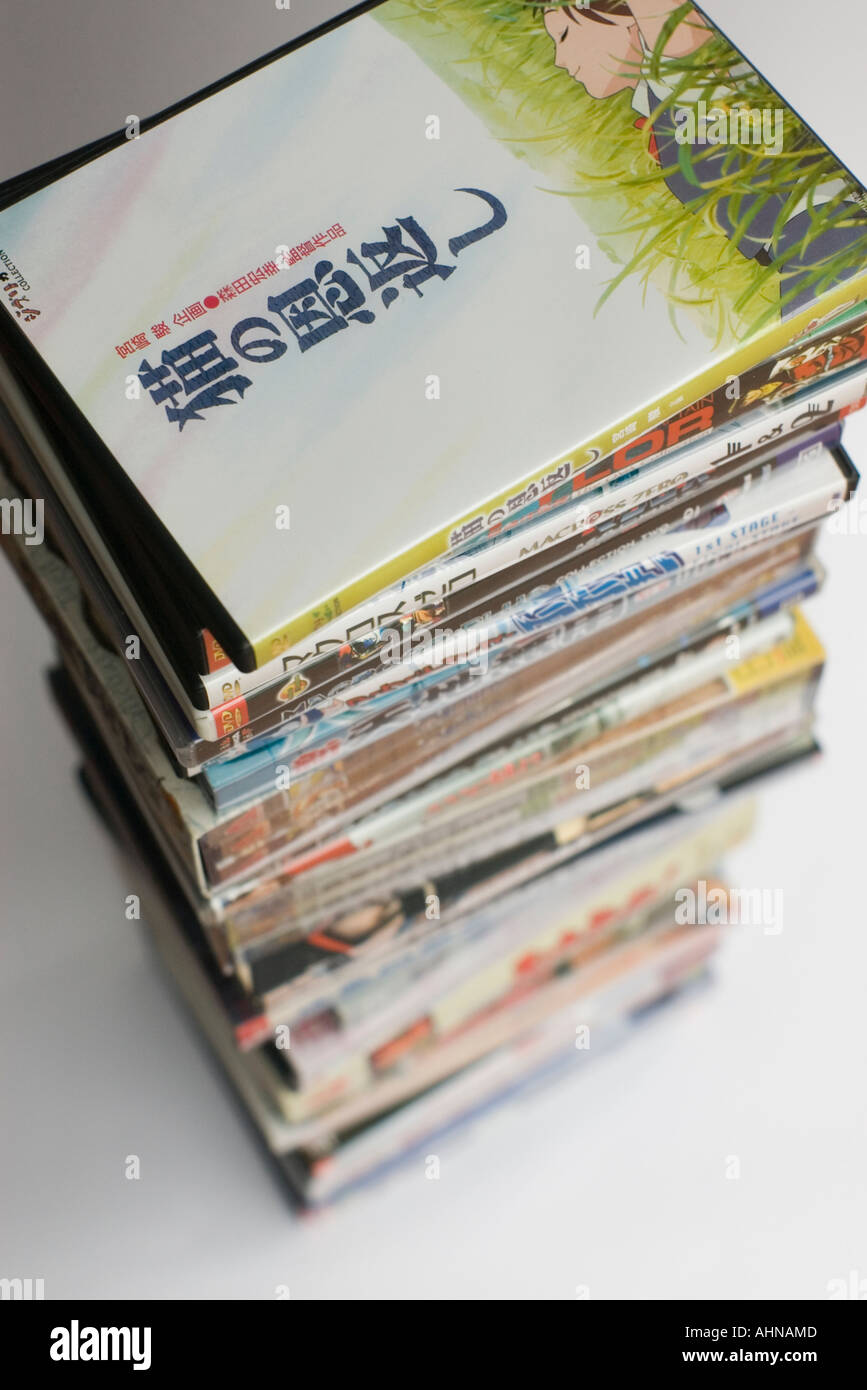 Dvds Dvd Stack Movies High Resolution Stock Photography and Images - Alamy