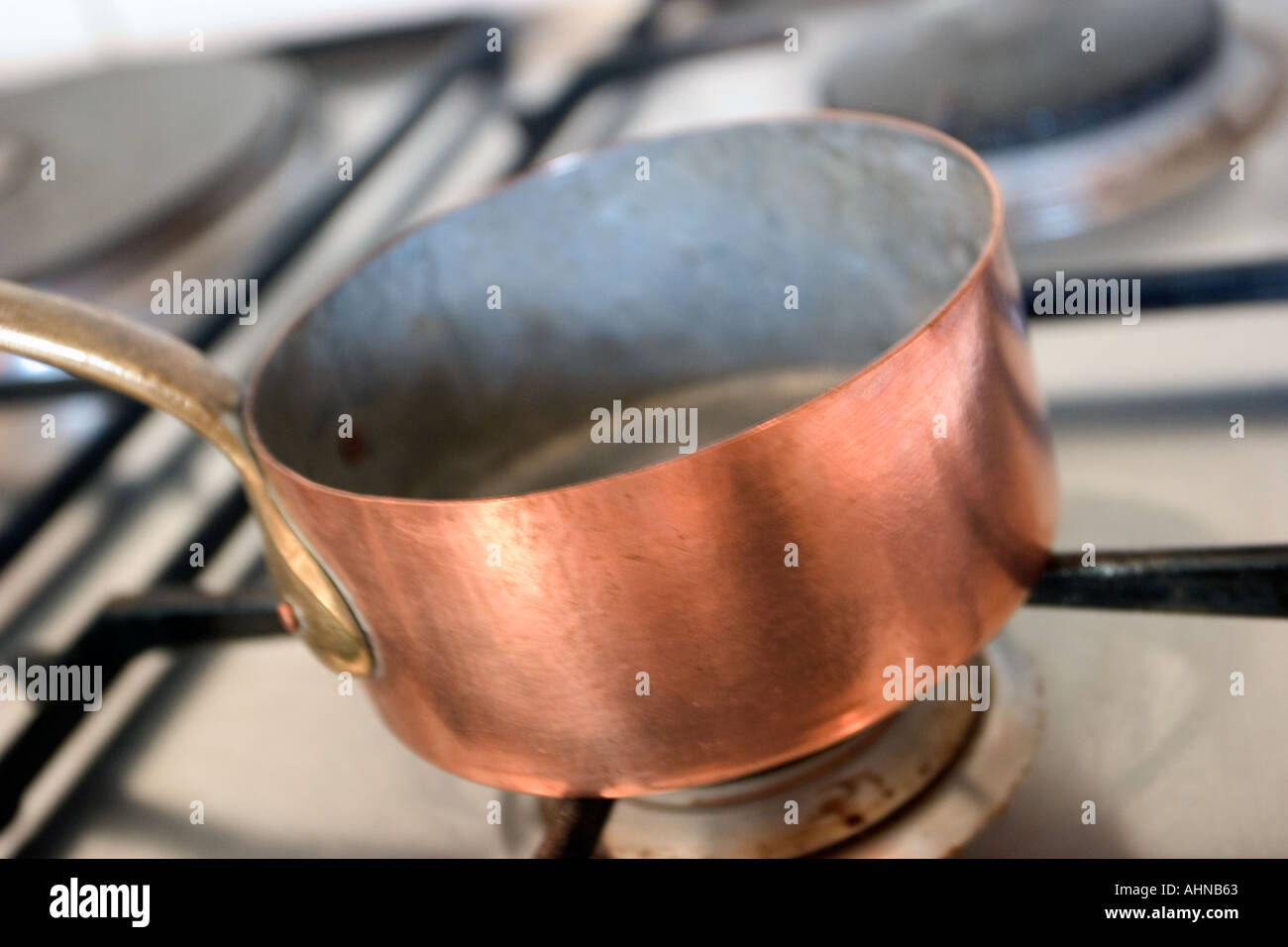 Pan on fire Stock Photo - Alamy