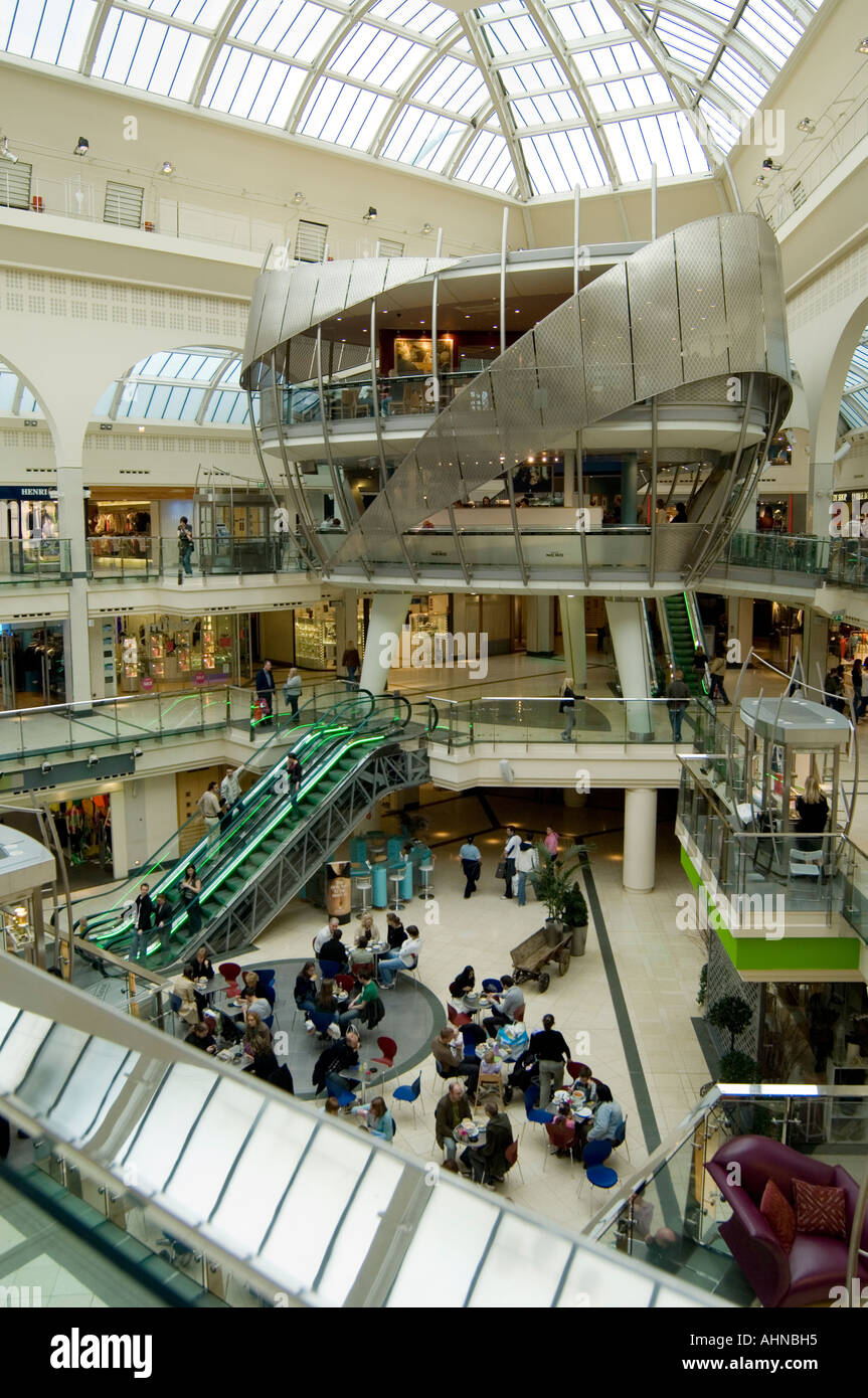 Shopping Mall Manchester England Stock Photo - Alamy
