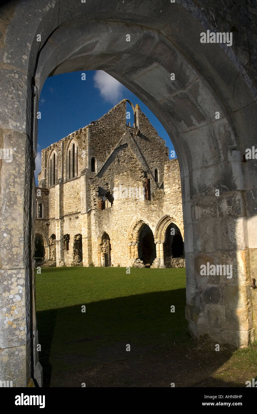 Netley Abbey Hampshire England UK Stock Photo - Alamy
