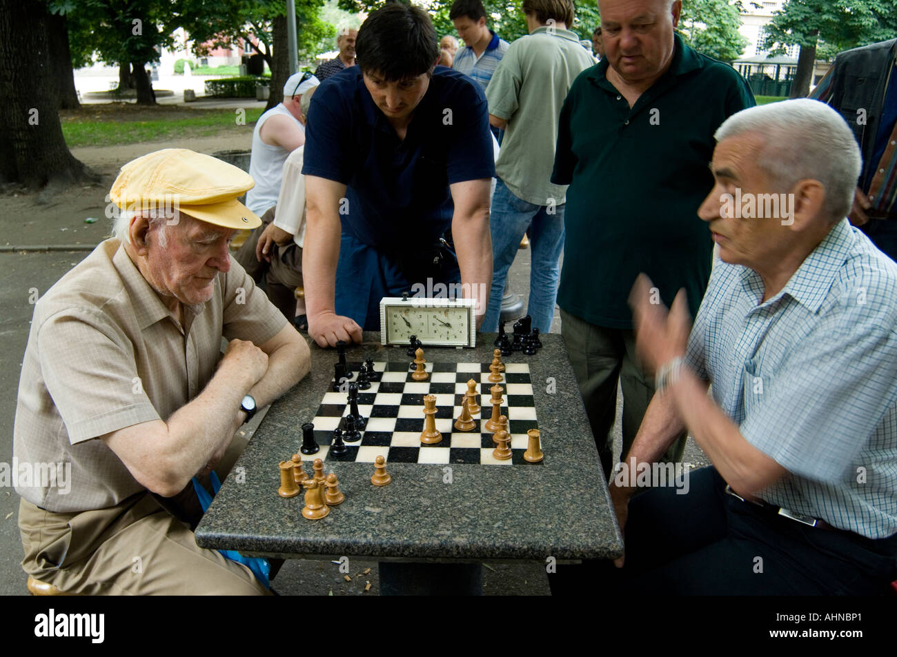 Chess Player Sofia Bulgaria Stock Photo - Alamy