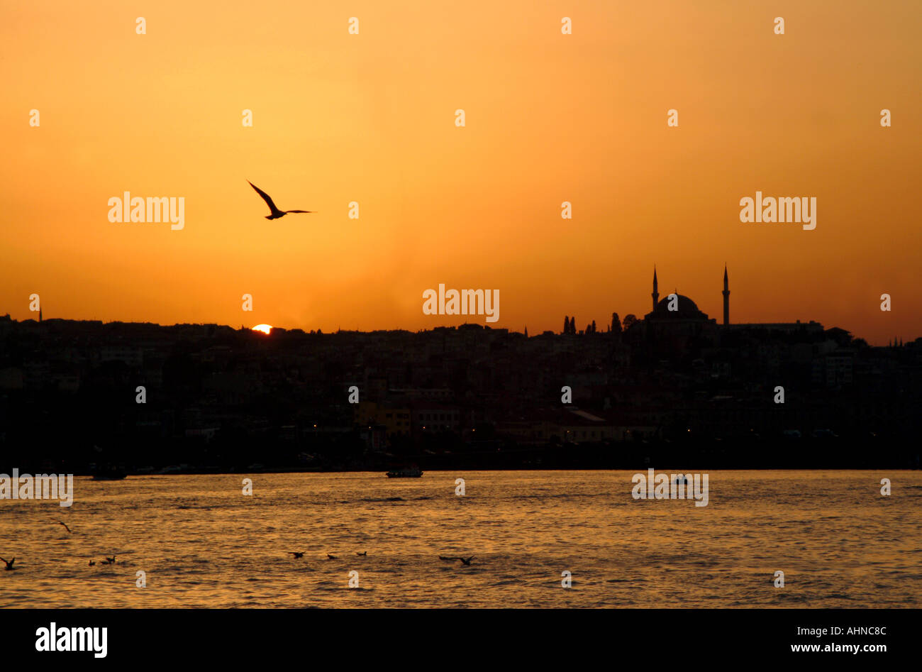 Istanbul Turkey Sunset Stock Photo - Alamy