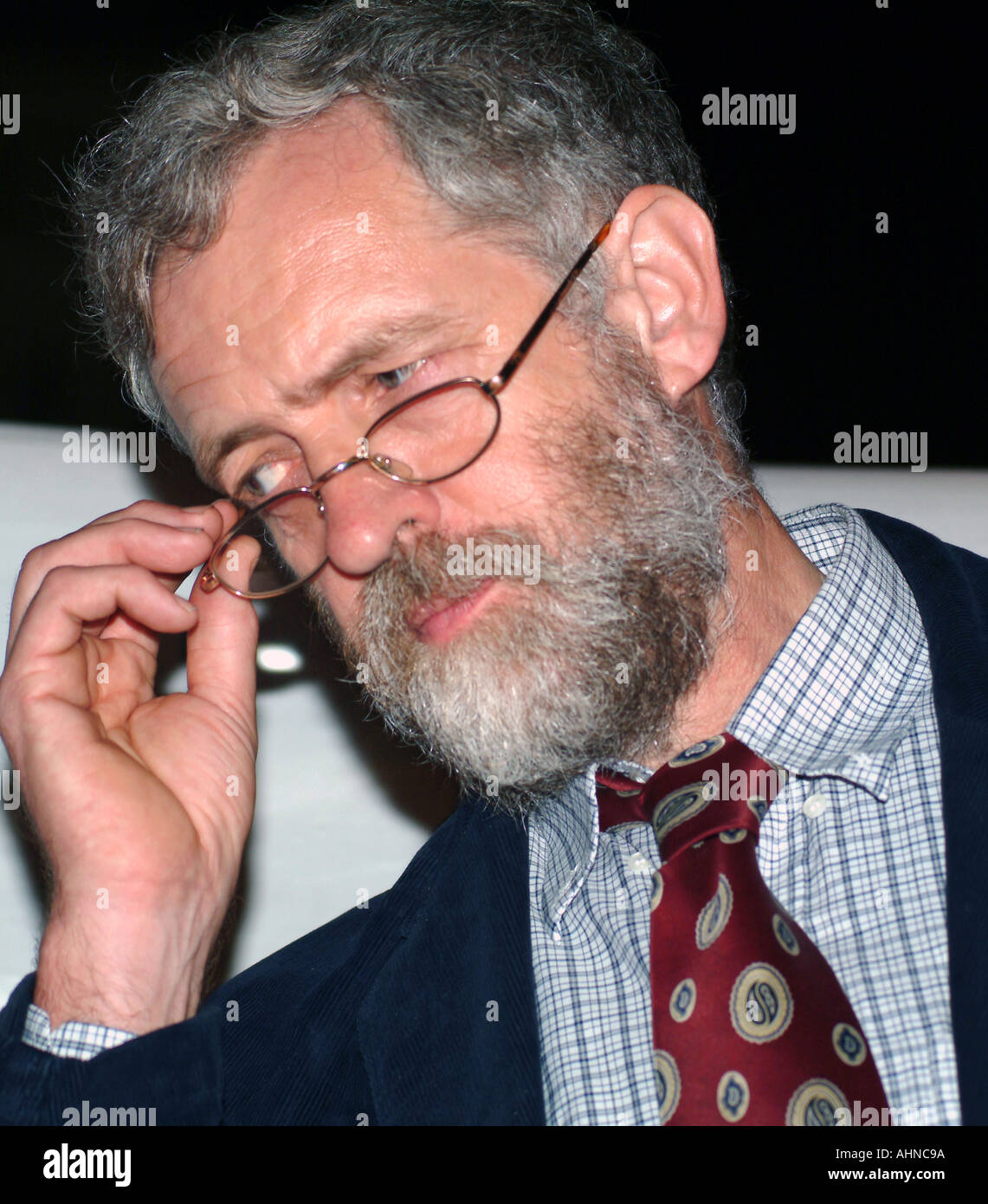 Labour mp left wing Jeremy corbin Stock Photo - Alamy