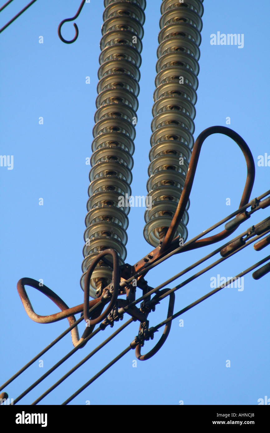 Power Lines 2 Stock Photo - Alamy