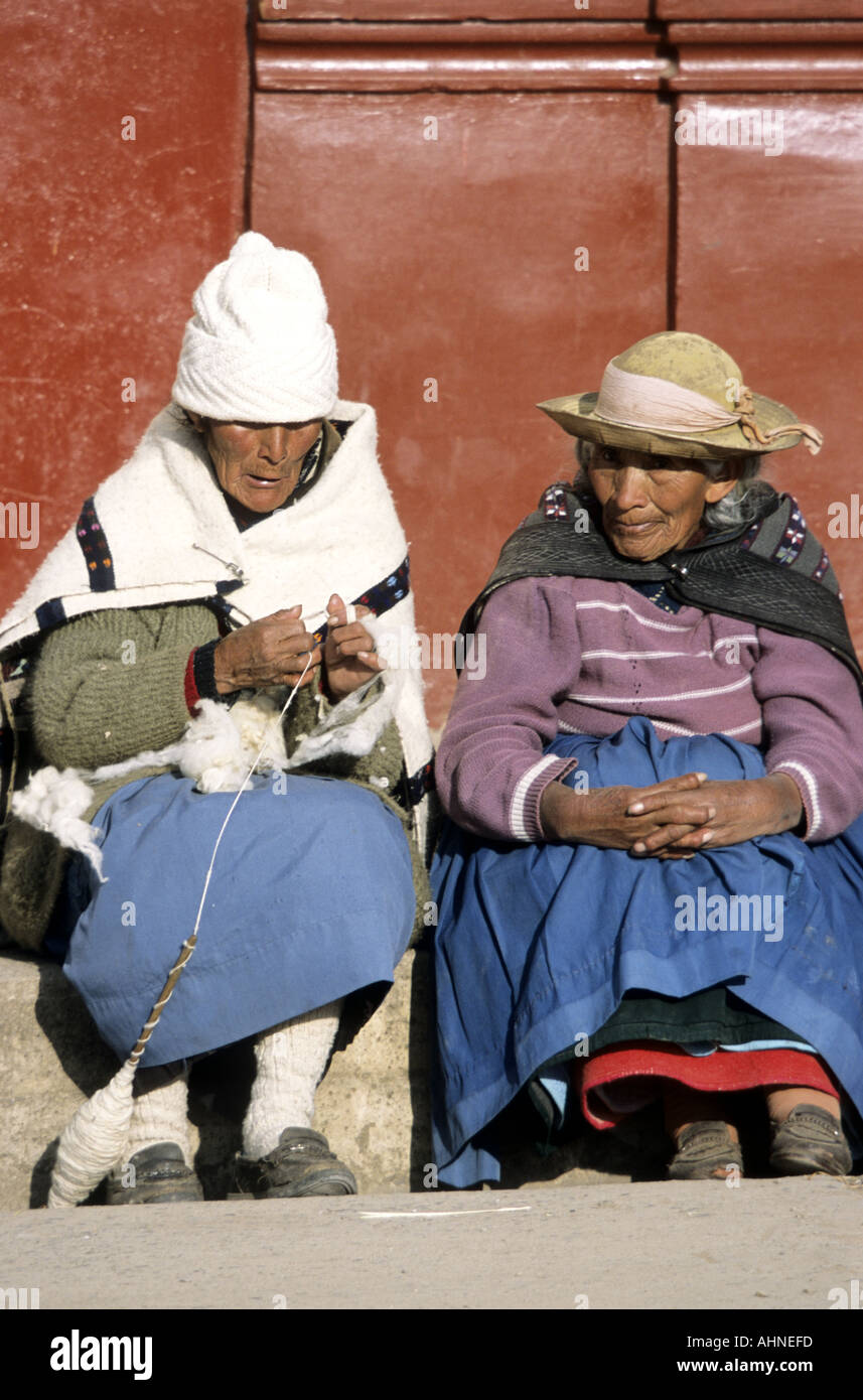 Peru Andes people Stock Photo - Alamy