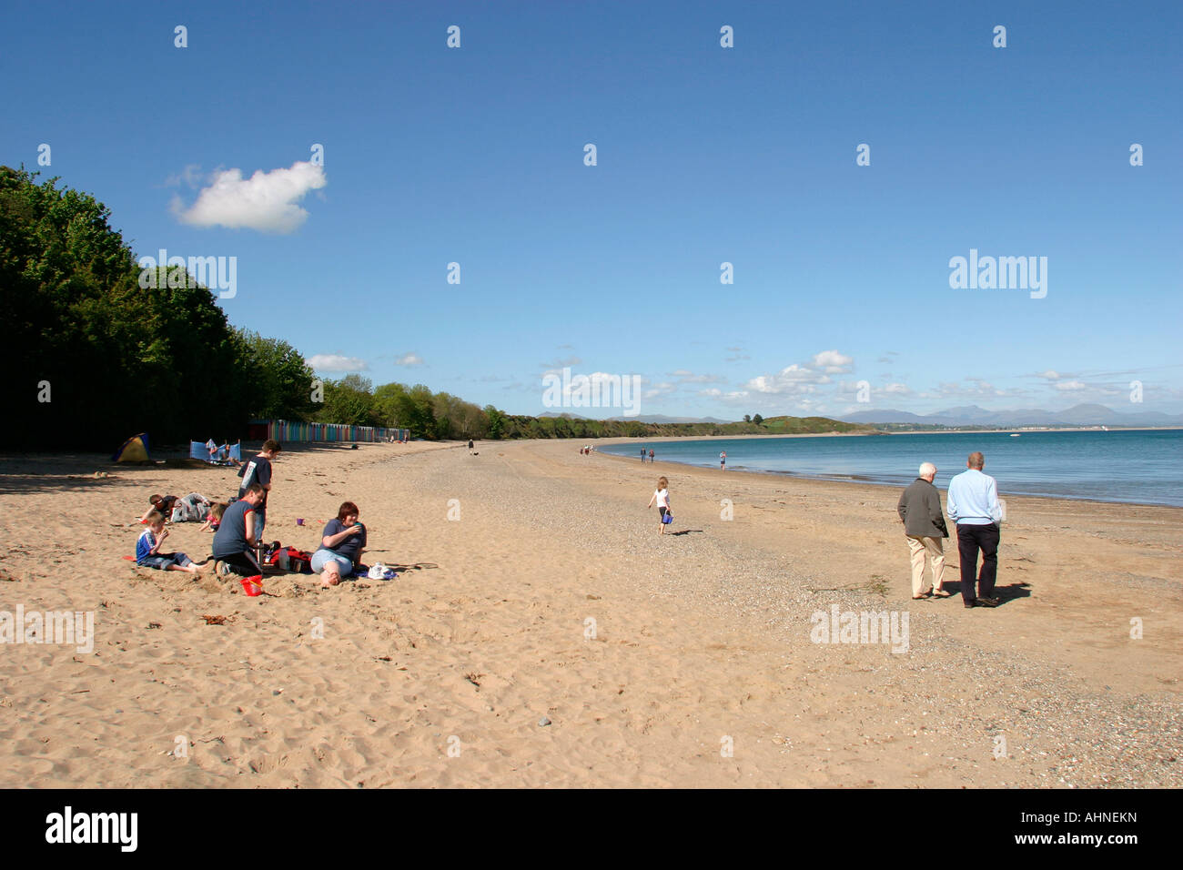Llanbedrog bay hi-res stock photography and images - Alamy