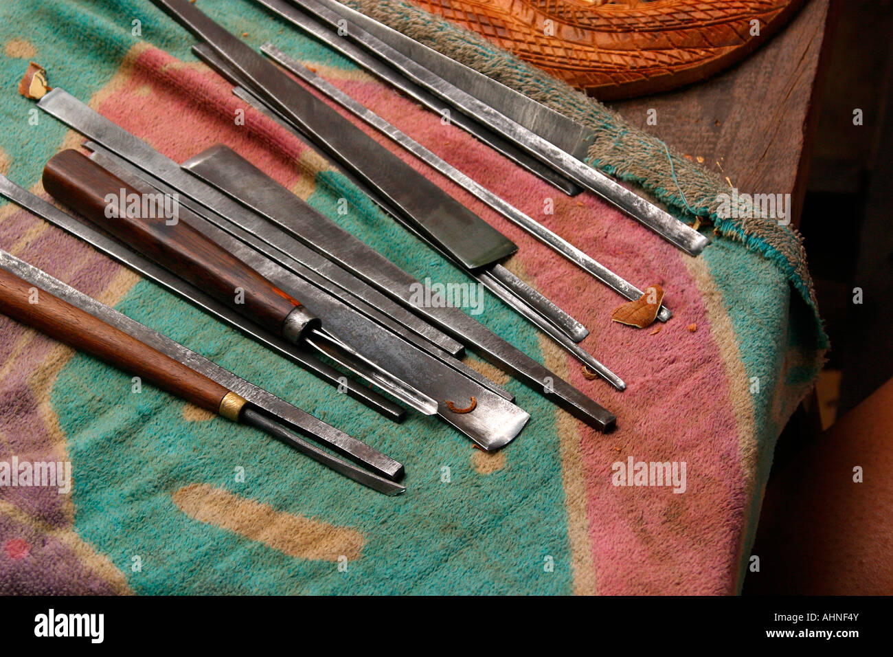Chisels made of wood hi-res stock photography and images - Alamy