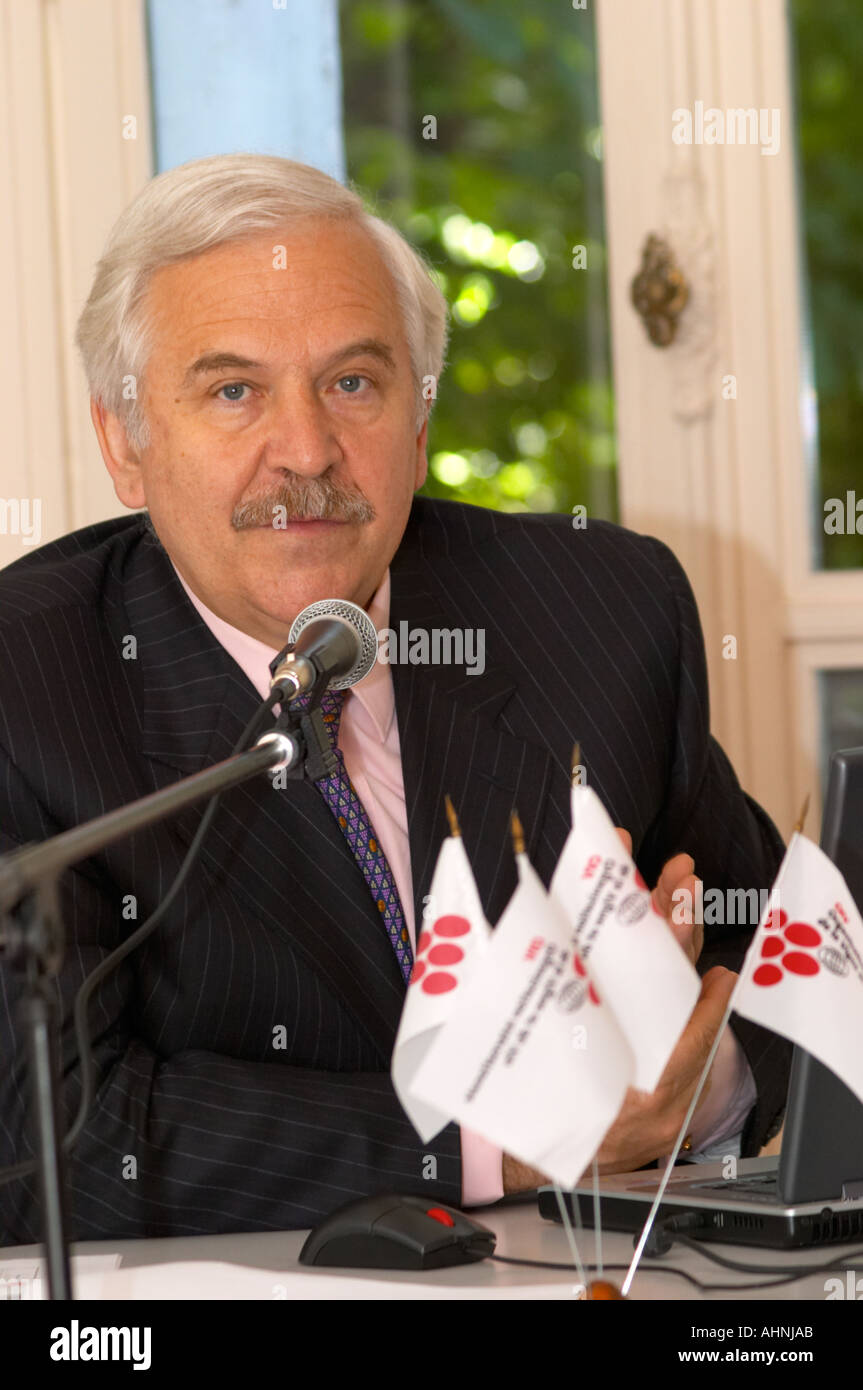 Federico Castellucci, Director General of OIV Organisation ...
