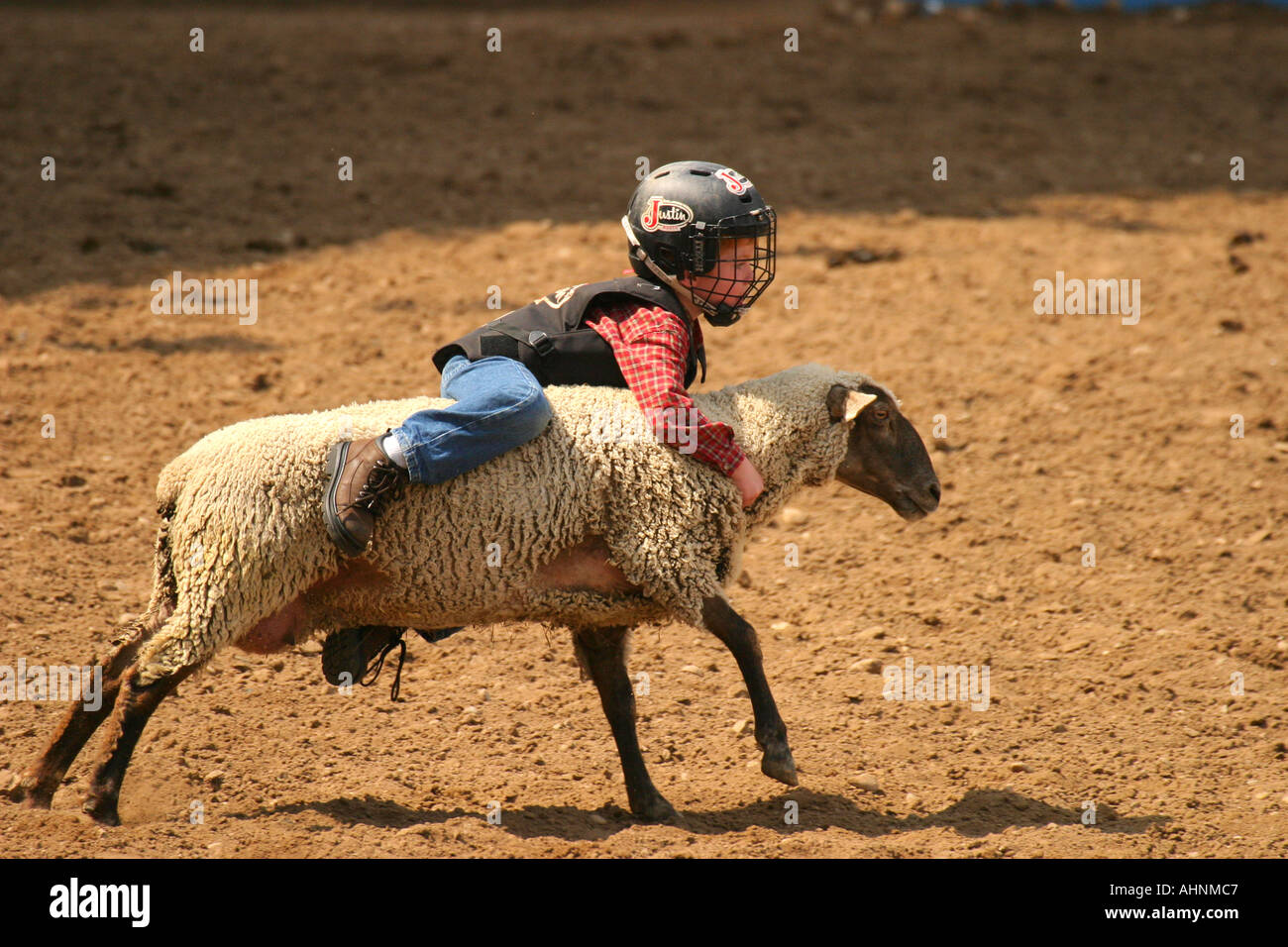 Mutton busting hi-res stock photography and images - Alamy