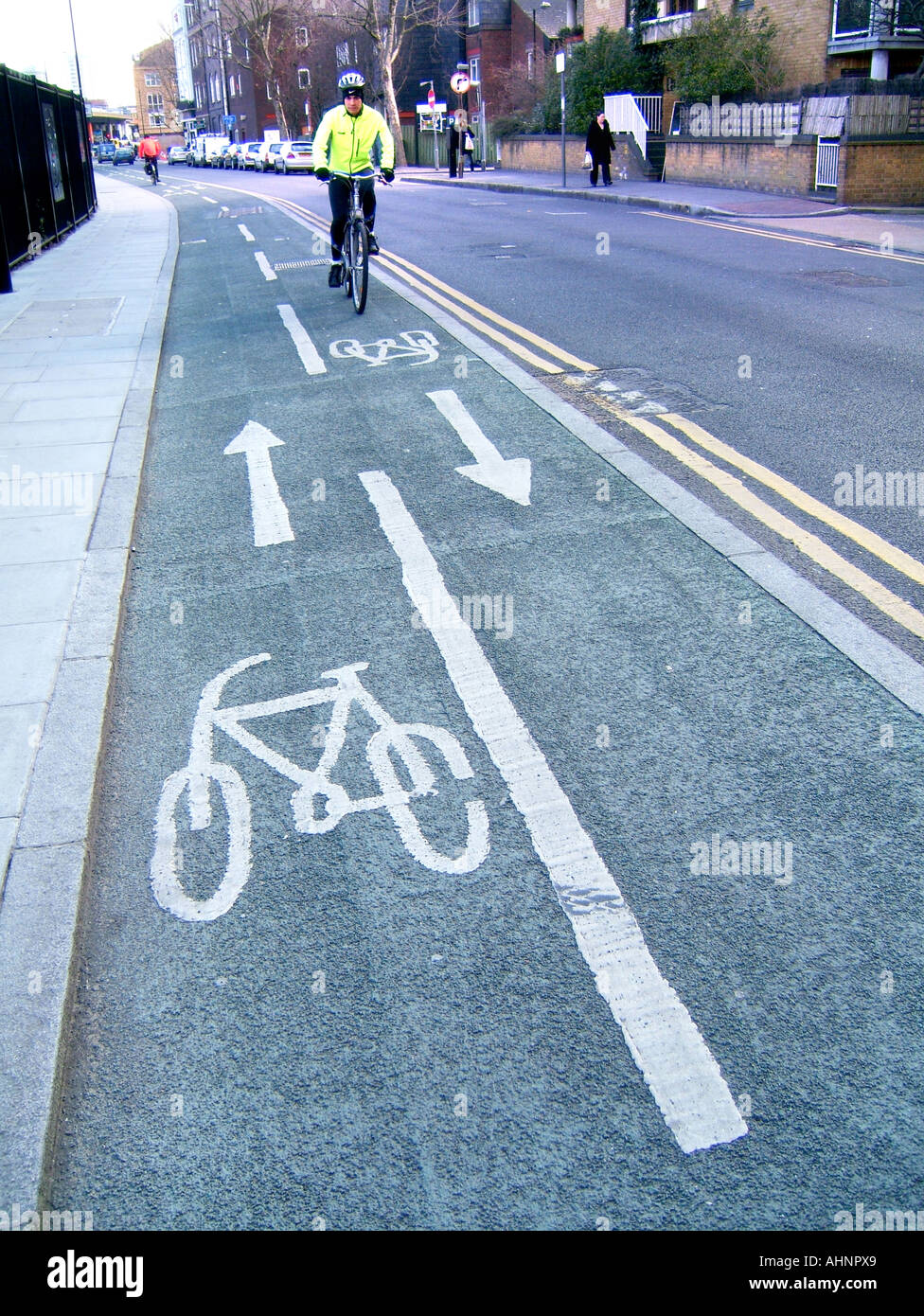 cycle land London England Stock Photo - Alamy