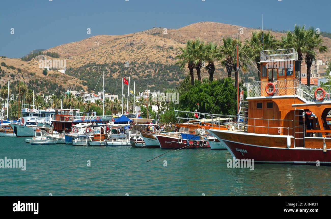 Bodrum port Turkey Stock Photo - Alamy