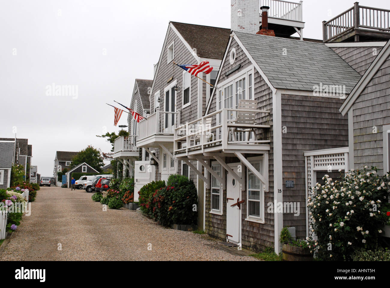 Village of Nantucket Island Masachusetts United States Stock Photo - Alamy