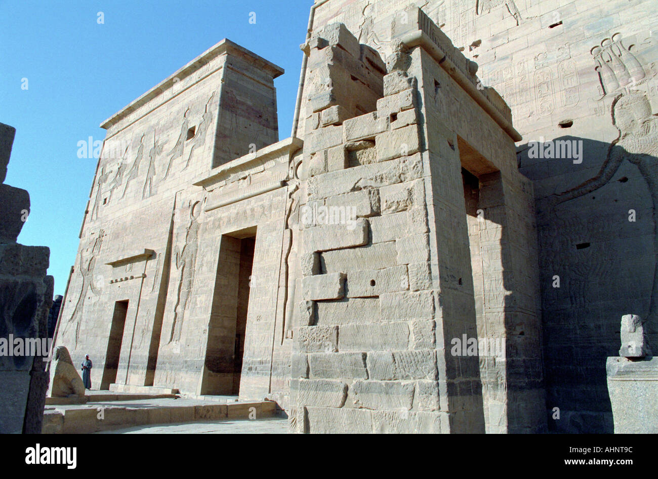 Gods House Philae Temple Stock Photo - Alamy