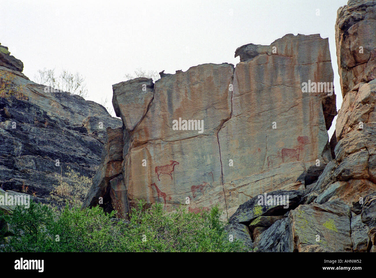 Rock paintings Tsodilo hills Van der Post desk Laurens van der Post ...
