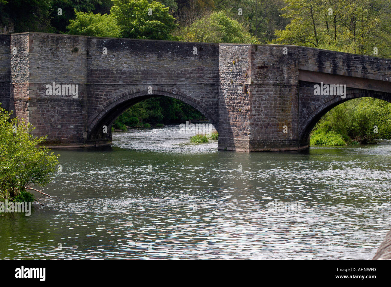 The River Teme at Ludlow Shropshire Stock Photo - Alamy
