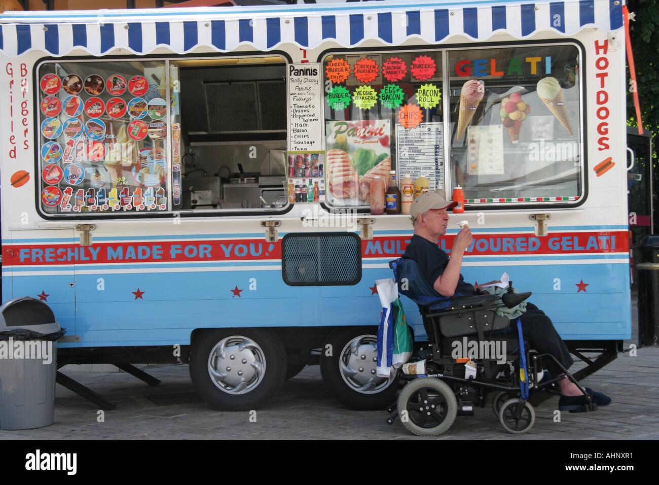 Wheelchair ice cream hi-res stock photography and images - Alamy